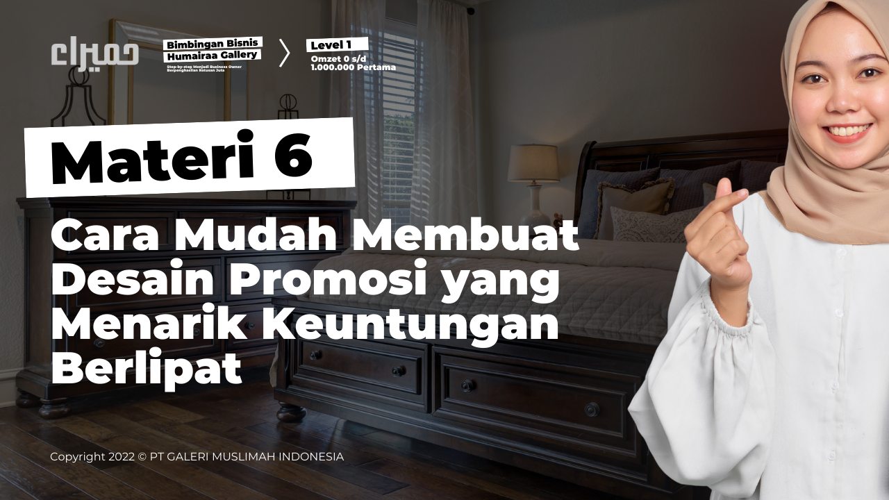 Course 1: Bimbingan Bisnis Humairaa Gallery – Bimbingan Humairaa Gallery